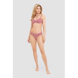 F&eacute;raud F&eacute;raud Bikini in Bordeaux/ Wei&szlig; - 57% | Gr&ouml;&szlig;e 44B-Cup | Damen-bademode