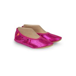 Helbie Hausschuhe "Party" in Pink - 44% | Gr&ouml;&szlig;e 35 | Kinderhausschuhe