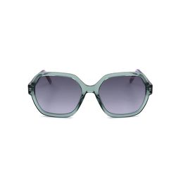 Hugo Damen-Sonnenbrille in Gr&uuml;n/ Lila - 59% | Gr&ouml;&szlig;e 56 | Damen-brillen