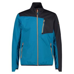 CMP Softshelljacke in Blau - 62% | Gr&ouml;&szlig;e 48 | Herren-outdoorjacken