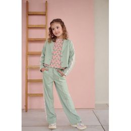 NONO Sweathose "Sayla" in Gr&uuml;n - 58% | Gr&ouml;&szlig;e 146/152 | Kinderhosen