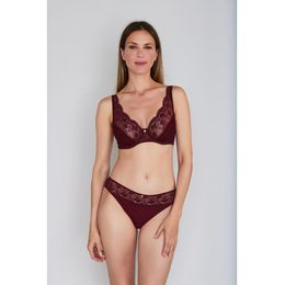 Joop! Bodywear B&uuml;gel-BH in Bordeaux - 66% | Gr&ouml;&szlig;e 75C | Damen-bhs