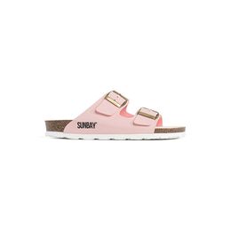 Sunbay Pantoletten "Trefle" in Rosa - 52% | Gr&ouml;&szlig;e 37 | Damen-pantoletten