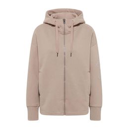 ELBSAND Sweatjacke "Mynthe" in Beige - 48% | Gr&ouml;&szlig;e L | Damen-sweatshirts-jacken
