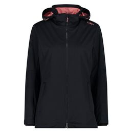 CMP Softshelljacke in Schwarz - 52% | Gr&ouml;&szlig;e 44 | Damen-outdoorjacken