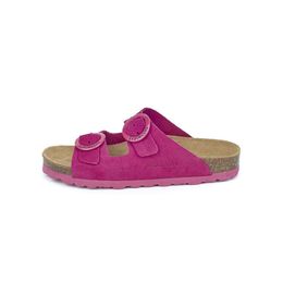 BABUNKERS Family Leder-Pantoletten in Pink - 46% | Gr&ouml;&szlig;e 42 | Damen-pantoletten