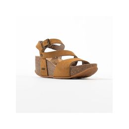 Sunbay Keilsandaletten "Cooma" in Hellbraun - 56% | Gr&ouml;&szlig;e 37 | Damen-sandalen