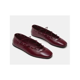 Steve Madden Ballerinas in Rot - 58% | Gr&ouml;&szlig;e 41 | Damen-ballerinas