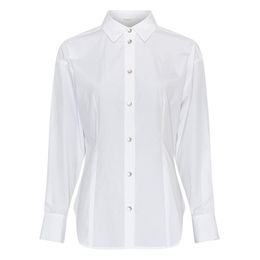 MOSS COPENHAGEN Hemd "Rabea" in Wei&szlig; - 58% | Gr&ouml;&szlig;e XL | Damen-blusen
