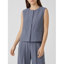 MOSS COPENHAGEN Weste "Frode" in Blau - 54% | Gr&ouml;&szlig;e XS | Damenjacken