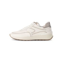 Gabor Leder-Sneakers in Creme - 55% | Gr&ouml;&szlig;e 40 | Damen-sneakers