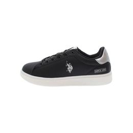 U.S. Polo Assn. Sneakers "Francy" in Schwarz/ Silber - 53% | Gr&ouml;&szlig;e 35 | Damen-sneakers