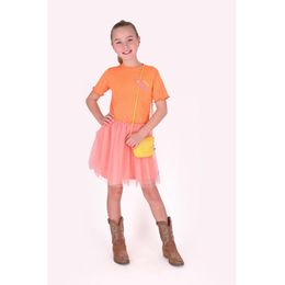 B.Nosy Kleid "Dolly" in Orange - 53% | Gr&ouml;&szlig;e 122/128 | Kinderkleider