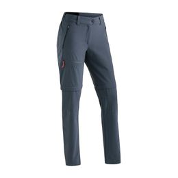 Maier Sports Zippoff-Funktionshose "Nata" in Anthrazit - 53% | Gr&ouml;&szlig;e 38 | Damen-sporthosen