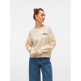 V&eacute;ro Moda Vero Moda Sweatshirt in Beige - 60% | Gr&ouml;&szlig;e XL | Damen-sweatshirts-jacken