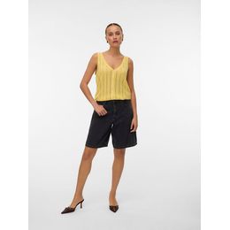 V&eacute;ro Moda Vero Moda Stricktop in Gelb - 52% | Gr&ouml;&szlig;e XS | Damen-tops