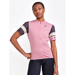 Craft Fahrradtrikot "Core Endur" in Rosa - 50% | Gr&ouml;&szlig;e L | Damen-outdoor-tops-shirts