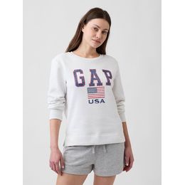 GAP Sweatshirt in Creme - 60% | Gr&ouml;&szlig;e XXL | Damen-sweatshirts-jacken