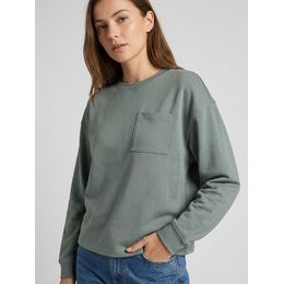 MOSS COPENHAGEN Sweasthirt "Illiana" in Gr&uuml;n - 44% | Gr&ouml;&szlig;e L/XL | Damen-sweatshirts-jacken