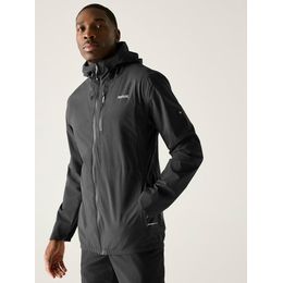 Regatta Funktionsjacke "Radler" in Schwarz - 74% | Gr&ouml;&szlig;e XL | Herren-outdoorjacken