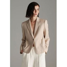 More & More More & More Blazer in Beige - 55% | Gr&ouml;&szlig;e 44 | Damenjacken