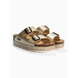 Sunbay Pantoletten "Orange" in Gold - 60% | Gr&ouml;&szlig;e 42 | Damen-pantoletten