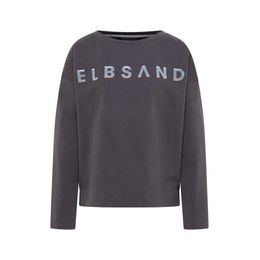 ELBSAND Sweatshirt "Alvar" in Grau - 50% | Gr&ouml;&szlig;e S | Damen-sweatshirts-jacken