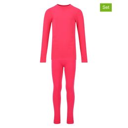 ZIGZAG 2tlg. Funktionsw&auml;sche-Set "Gualala" in Pink - 53% | Gr&ouml;&szlig;e 176 | Kinder-waesche