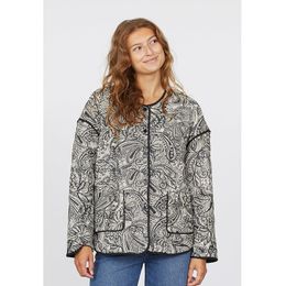 Sisters Point &Uuml;bergangsjacke in Schwarz/ Creme - 88% | Gr&ouml;&szlig;e M | Damenjacken