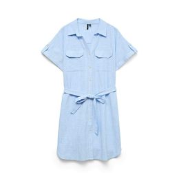 V&eacute;ro Moda Vero Moda Kleid in Hellblau - 44% | Gr&ouml;&szlig;e S | Damen-kleider