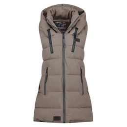 ANAPURNA Steppweste "Dolbana" in Taupe - 70% | Gr&ouml;&szlig;e M | Damenjacken