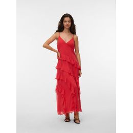 V&eacute;ro Moda Vero Moda Kleid in Rot - 50% | Gr&ouml;&szlig;e XS | Damen-kleider