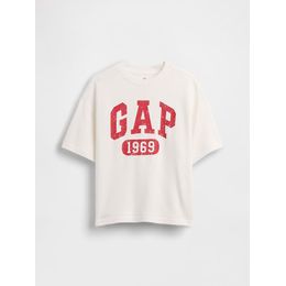 GAP Shirt in Wei&szlig; - 65% | Gr&ouml;&szlig;e 116/122 | Kinder-oberteile