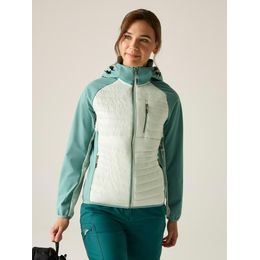 Regatta Hybridjacke "Pro Hybrid II" in T&uuml;rkis - 70% | Gr&ouml;&szlig;e 38 | Damen-outdoorjacken