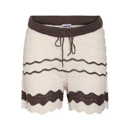Noisy may Strickshorts in Beige - 46% | Gr&ouml;&szlig;e XL | Shorts