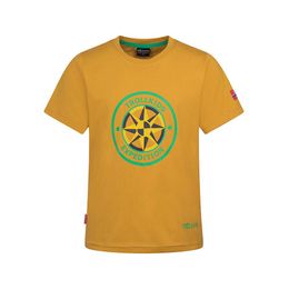 Trollkids Funktionsshirt "Windrose" in Gelb - 54% | Gr&ouml;&szlig;e 98 | Kinder-oberteile