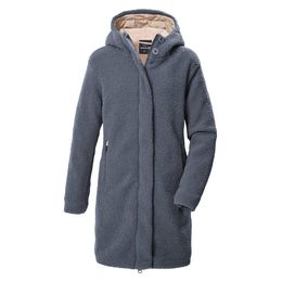 Killtec Fleece-Parka "GW 95" in Blau - 64% | Gr&ouml;&szlig;e 46 | Damenjacken
