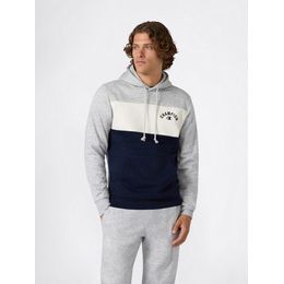 Champion Hoodie in Grau/ Dunkelblau - 64% | Gr&ouml;&szlig;e XXL | Herren-sweatshirts-jacken