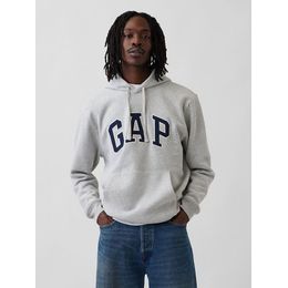 GAP Hoodie in Silber - 59% | Gr&ouml;&szlig;e XXL | Damen-sweatshirts-jacken