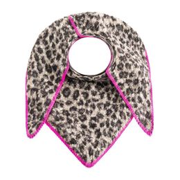 Zwillingsherz Dreieckstuch "Leo Leo" in Grau - (L)200 x (B)95 cm - 30% | Damen-schals-tuecher