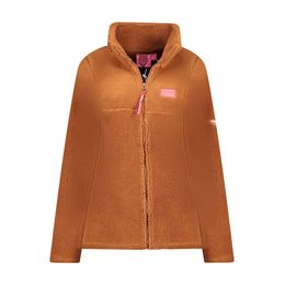 Geographical Norway Fleecejacke "Udolce" in Hellbraun - 75% | Gr&ouml;&szlig;e L | Damenjacken