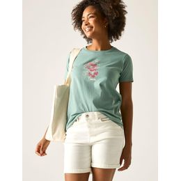 Regatta Shirt "Filandra IX" in T&uuml;rkis - 68% | Gr&ouml;&szlig;e 36 | Damen-tops