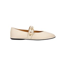 Wojas Leder-Ballerinas in Creme - 32% | Gr&ouml;&szlig;e 39 | Damen-ballerinas