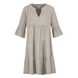 Sublevel Kleid in Beige - 85% | Gr&ouml;&szlig;e XXL | Damen-kleider