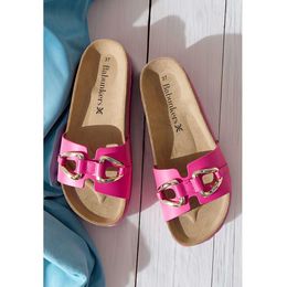 BABUNKERS Family Leder-Pantoletten in Pink - 69% | Gr&ouml;&szlig;e 36 | Damen-pantoletten
