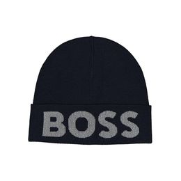 HUGO BOSS Fashion Beanie "Kallivan" in Dunkelblau - 49% | Herren-accessoires-sport