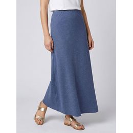 MOSS COPENHAGEN Rock "Viana" in Blau - 41% | Gr&ouml;&szlig;e L | Damenroecke