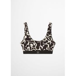 Marc O'Polo Marc O ́Polo Bustier in Schwarz/ Creme - 33% | Gr&ouml;&szlig;e L | Damen-bhs
