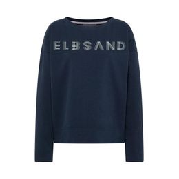 ELBSAND Sweatshirt "Aliska" in Dunkelblau - 50% | Gr&ouml;&szlig;e L | Damen-sweatshirts-jacken