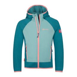 Trollkids Hybrid-Fleecejacke "Seiland" in Hellblau/ Rosa - 49% | Gr&ouml;&szlig;e 116 | Kids-fleecejacken-fleecepullover